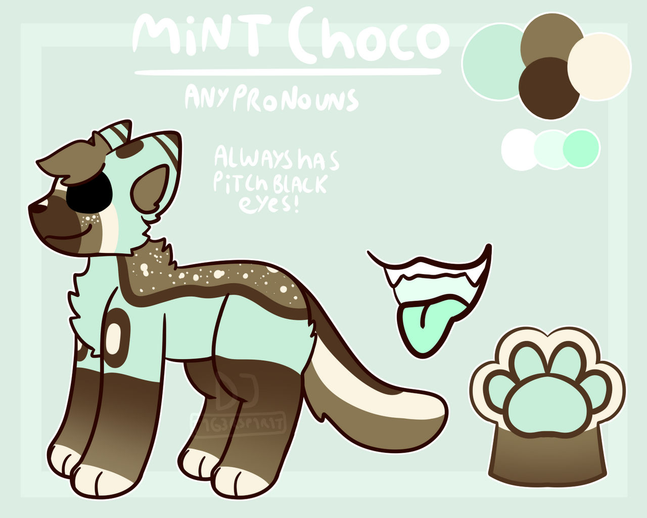 Mint Choco Ref By T1g3rsp1r1t On Deviantart