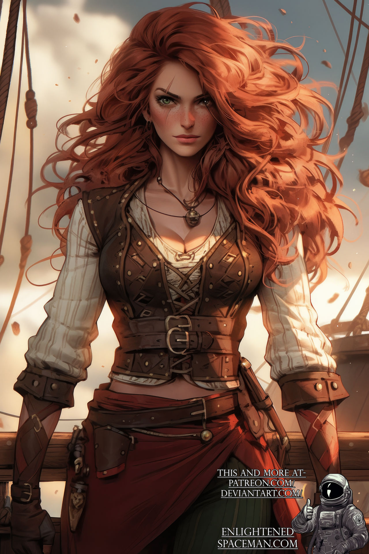 Pirate Queen 1 By Enlightenedspaceman On Deviantart