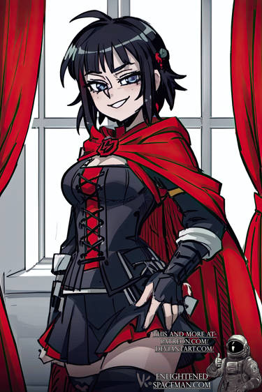 Rwby X Dmc Ruby Rose By Papercroft On Deviantart