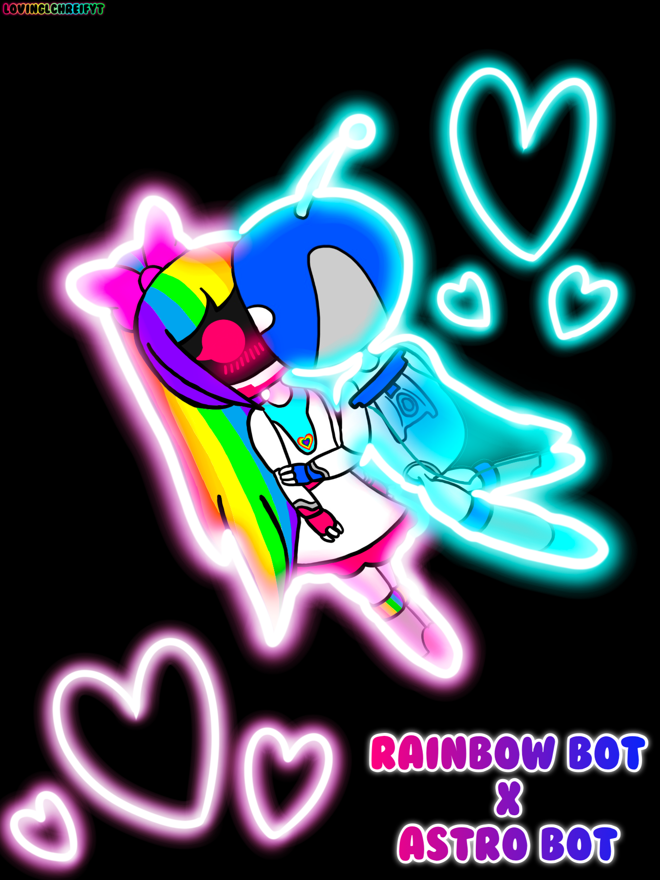 Astro Bot X Rainbow Bot by LovinglchreifYT on DeviantArt Astro Bot X Rainbow Bot by LovinglchreifYT on DeviantArt