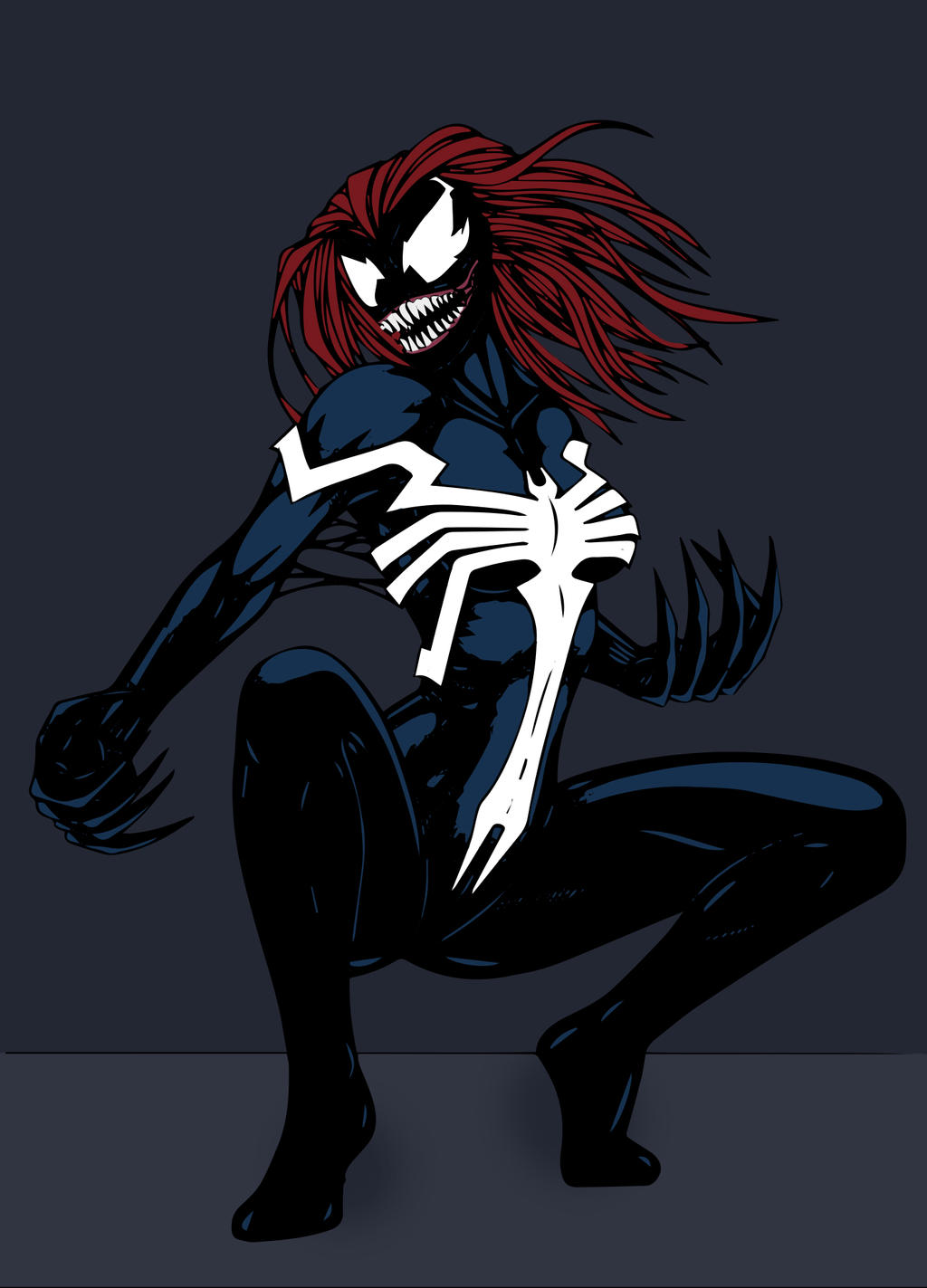 Venommary Jane Feral By Edcom02 On Deviantart