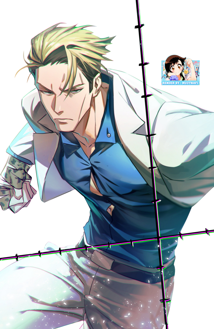Jujutsu Kaisen Nanami Kento Render By Muztnafi On Deviantart
