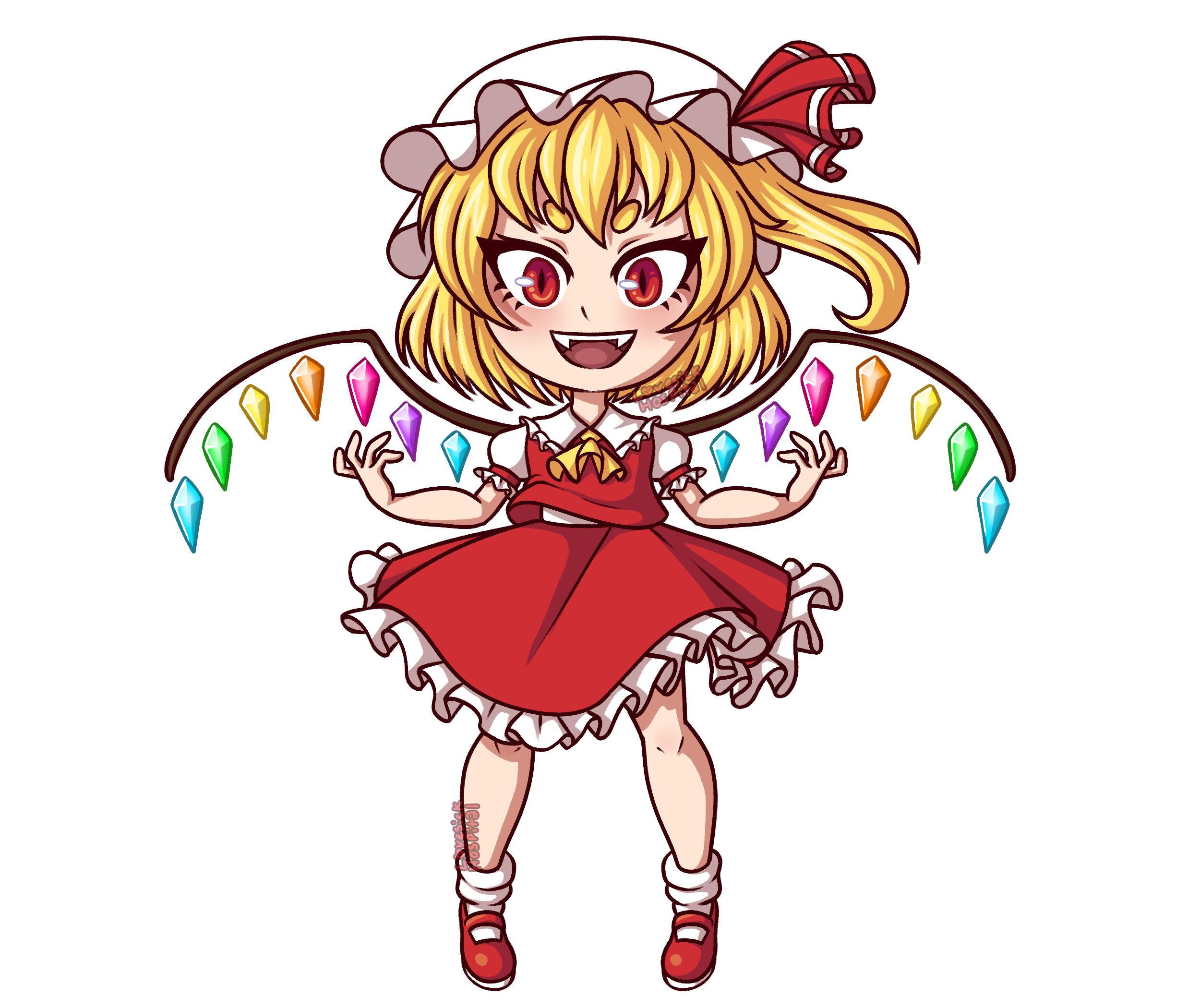 Flandre Scarlet By Lovesickhospital On Deviantart