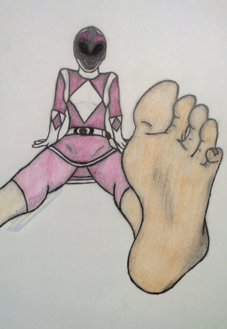 Classic Pink Power Ranger Tickling Feet Soles 73 By Orion Footer On Deviantart