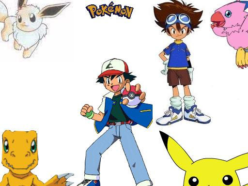 Pokemon and digimon by EllyViviChan on DeviantArt