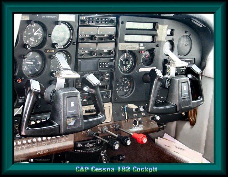 CAP Cessna 182 Cockpit by slowdog294 on DeviantArt