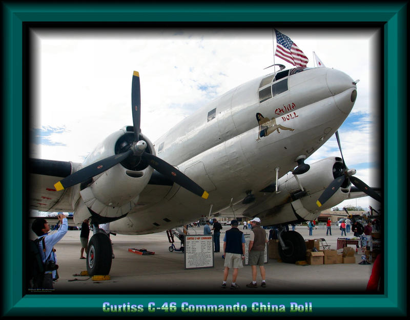 Curtiss-Wright C-46 Commando by slowdog294 on DeviantArt