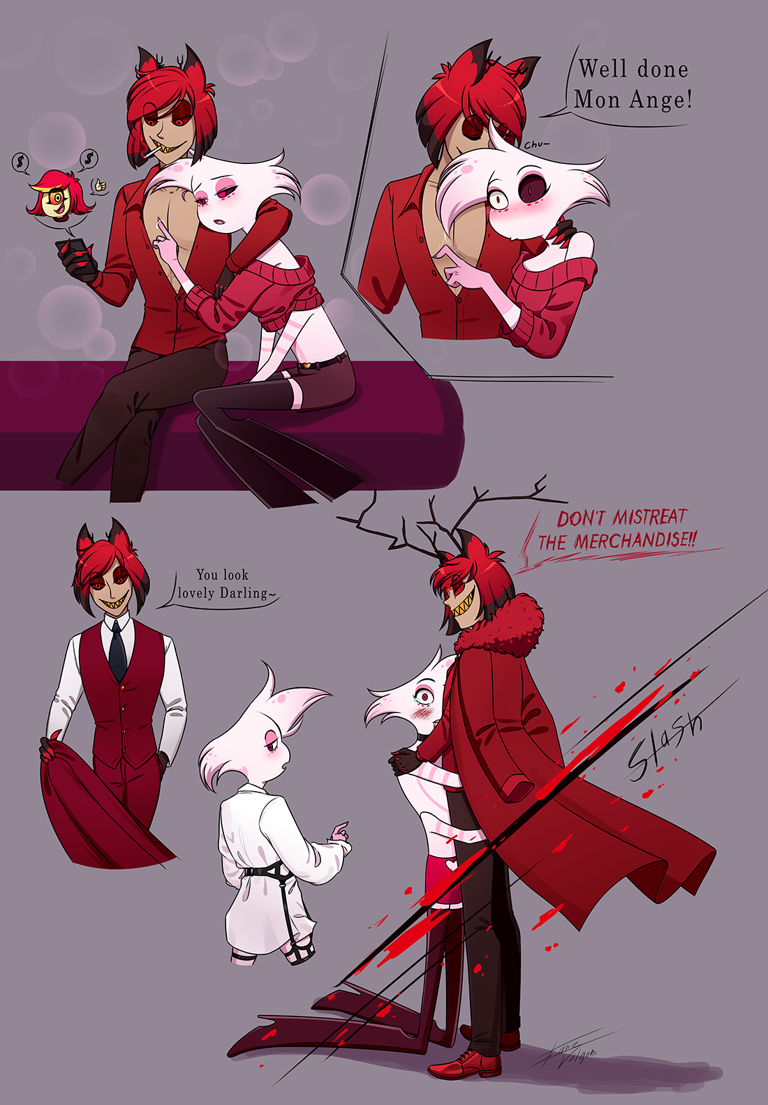 Pimp Alastor Au By Kare Valgon On Deviantart