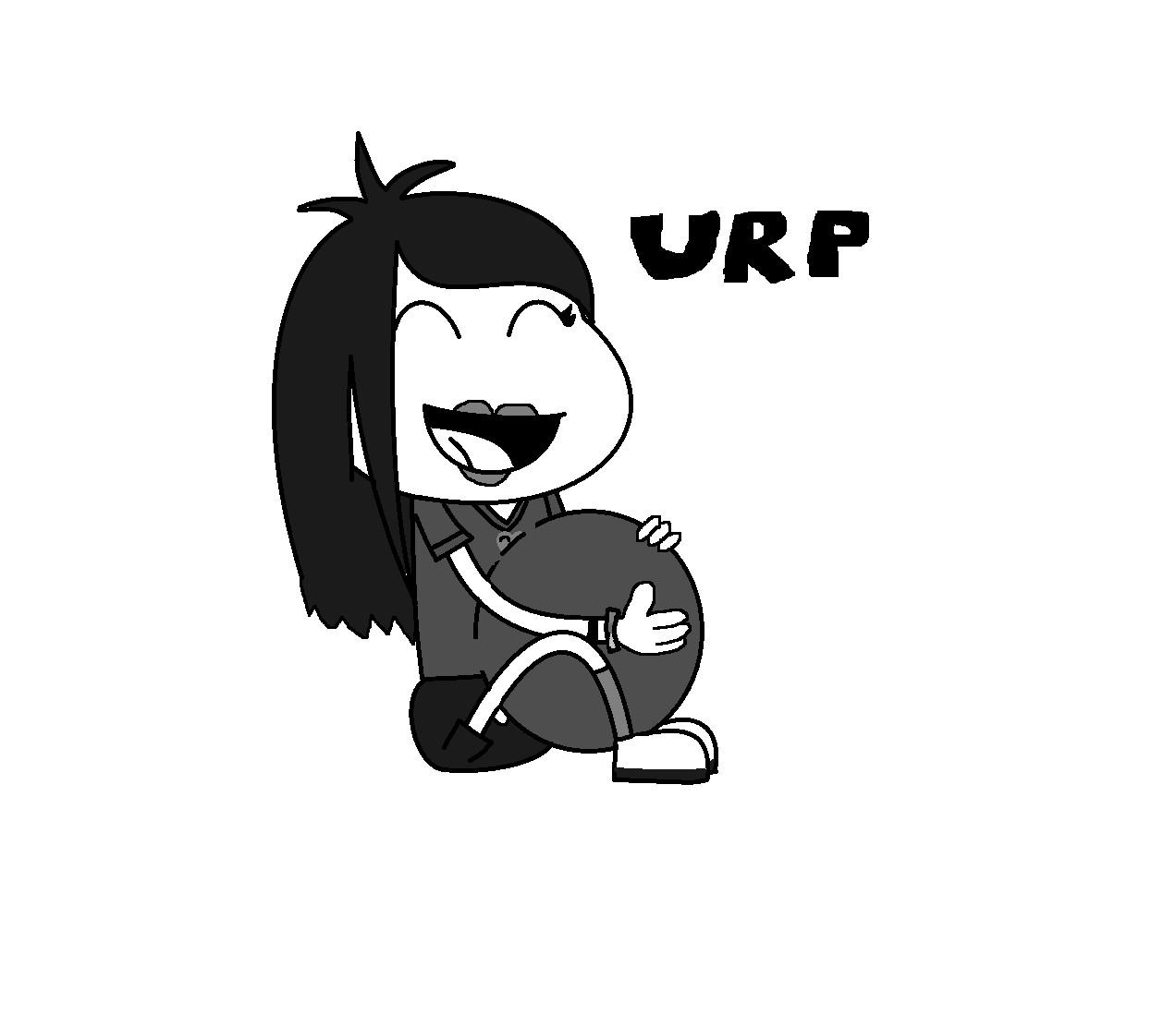 Cartoonuary Request Stuffed Belly By Aetherchey On Deviantart
