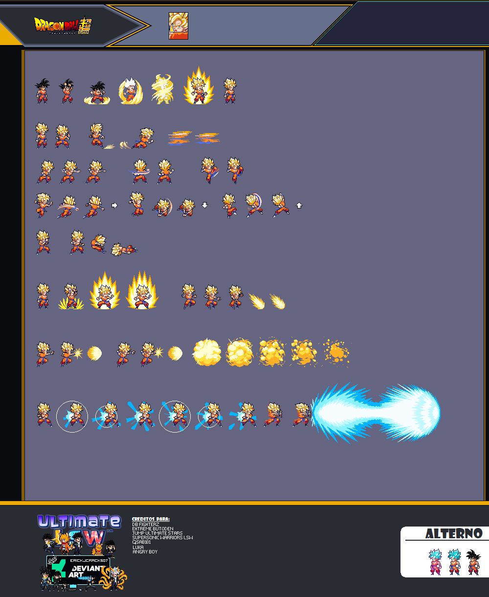 Goku SSJ Whis-gi ULSW, Mini Hoja by ErickJCrack507 on DeviantArt Goku SSJ Whis-gi ULSW, Mini Hoja by ErickJCrack507 on DeviantArt