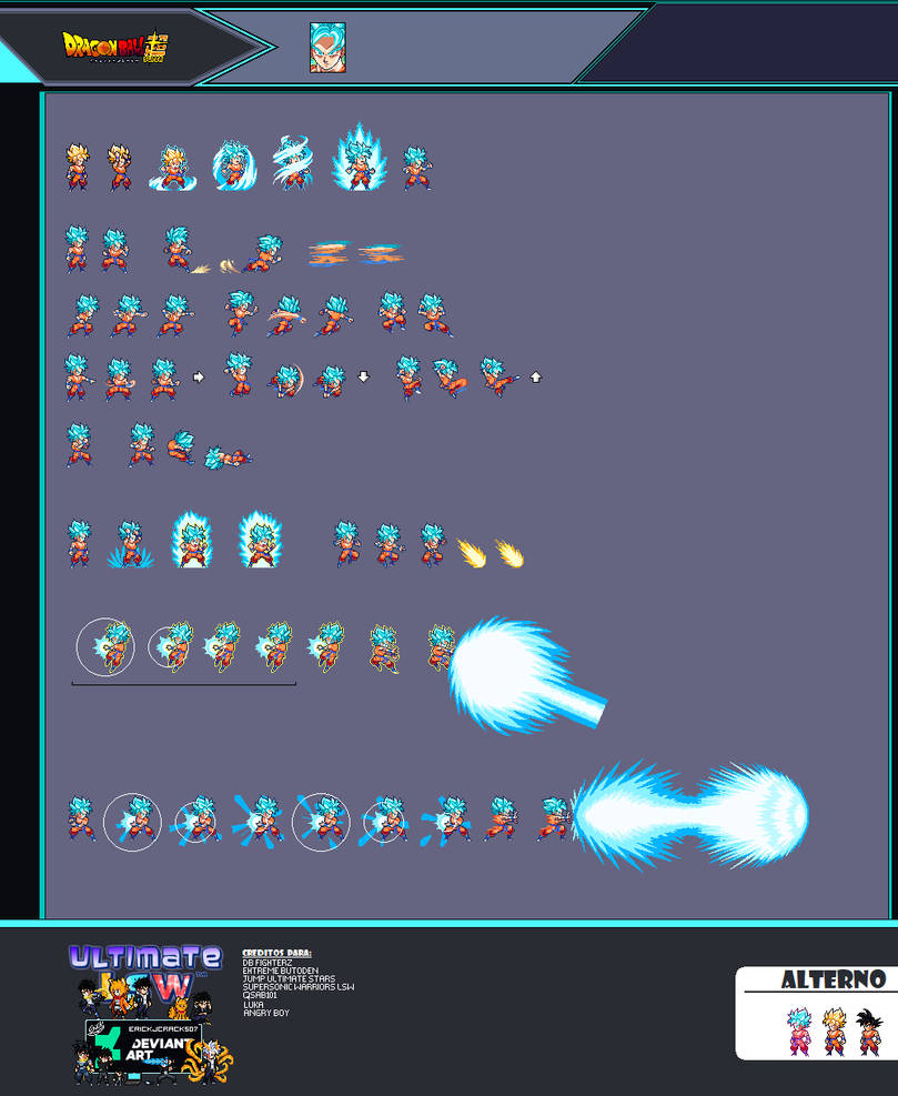 Goku SSB Whis-gi ULSW, Mini Hoja by ErickJCrack507 on DeviantArt Goku SSB Whis-gi ULSW, Mini Hoja by ErickJCrack507 on DeviantArt