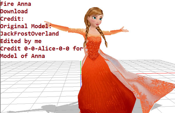Wip 1 Mmd Anna Fire Download By Marckperry On Deviantart