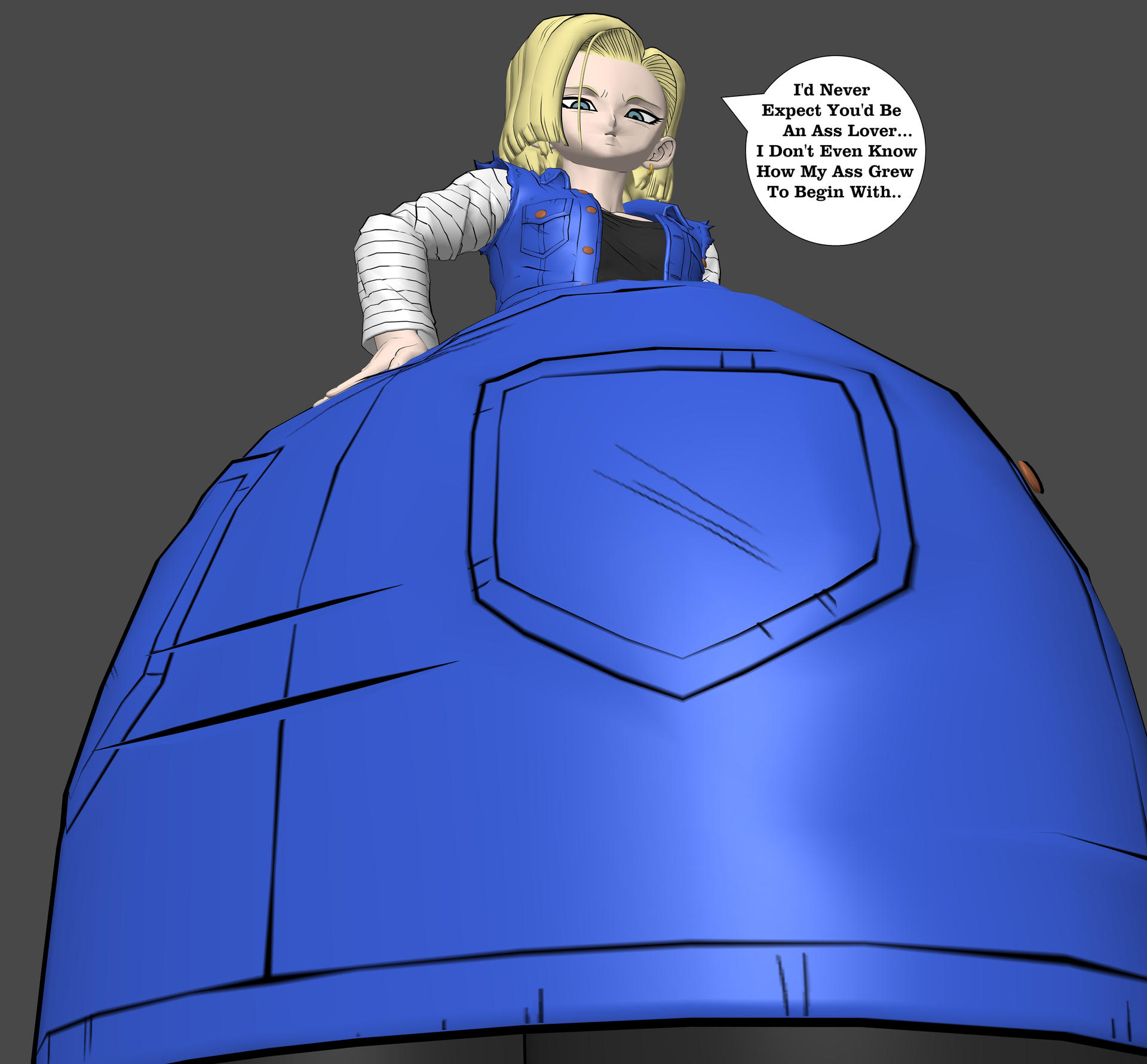 Android 18 Ass Expansion By Nintendosegacapcom On Deviantart