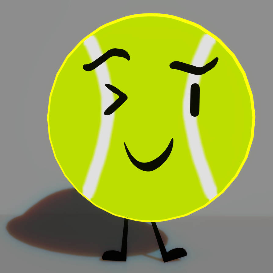 Bfb Tennis Ball Test Render By Hoshungen On Deviantart