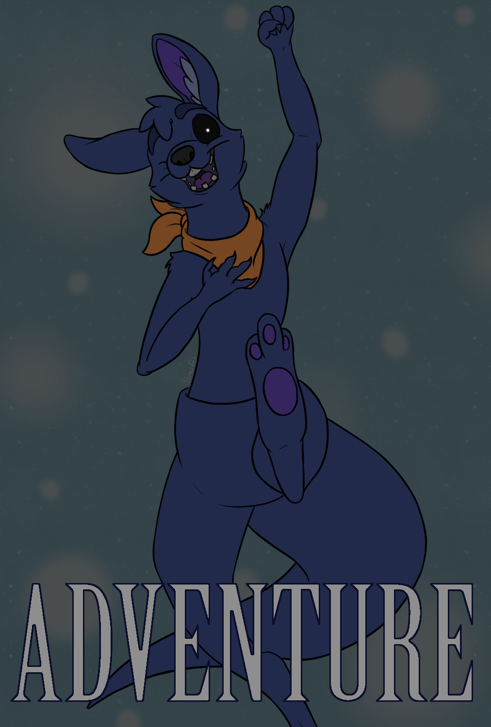 Bloo Kangaroo poster Alt by Blushbaker on DeviantArt Bloo Kangaroo poster Alt by Blushbaker on DeviantArt
