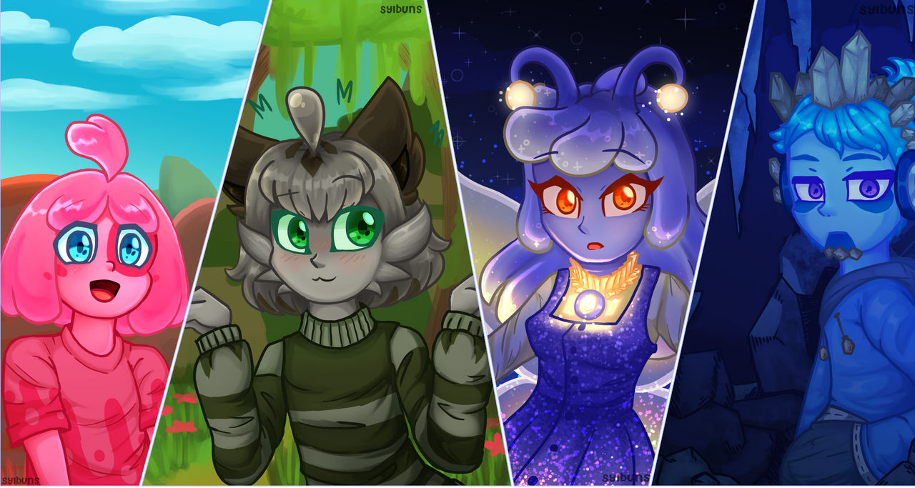 The Slime Squad By Sylveoncute22 On Deviantart