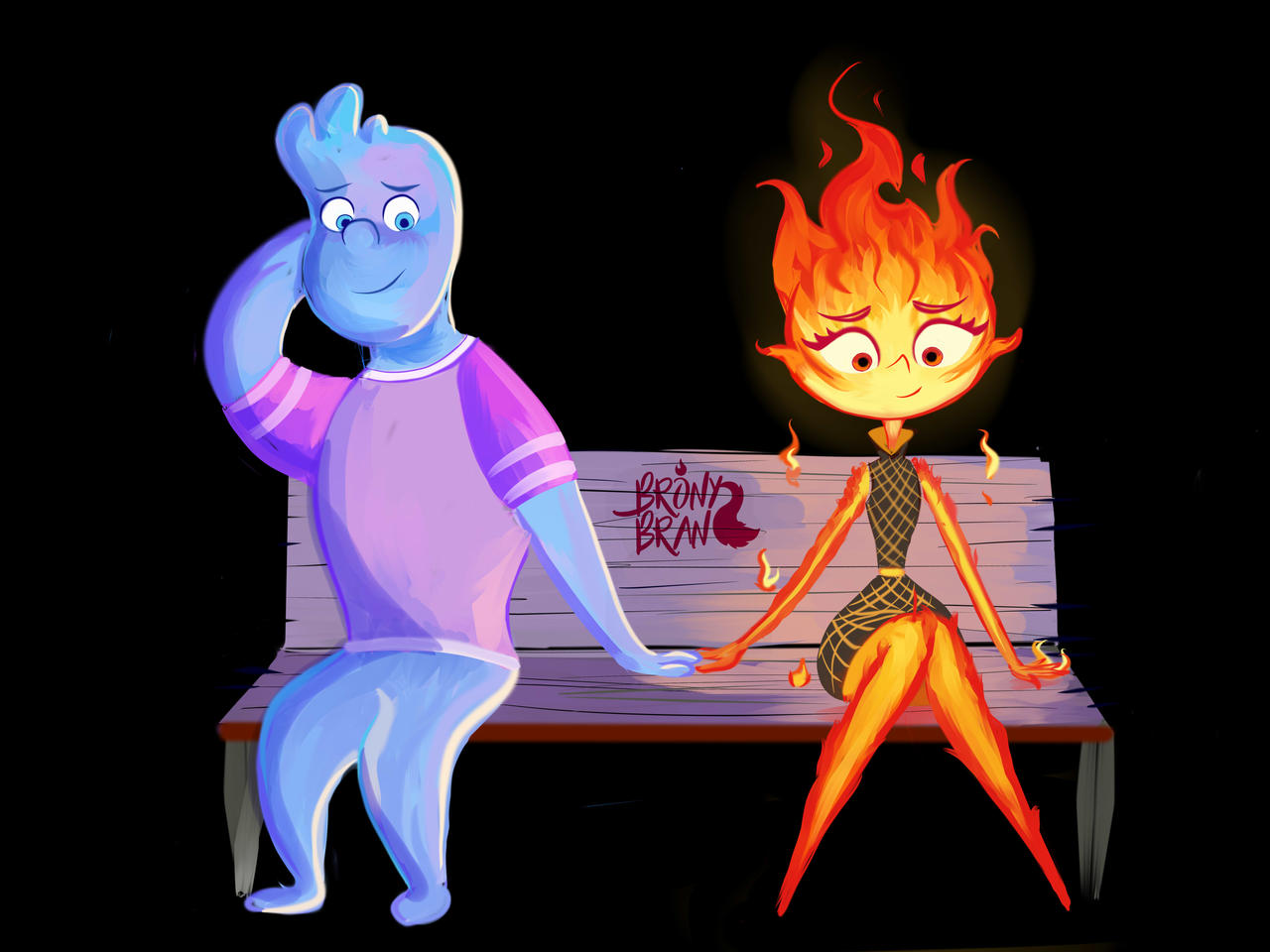 Ember X Wade By Bronybran On Deviantart
