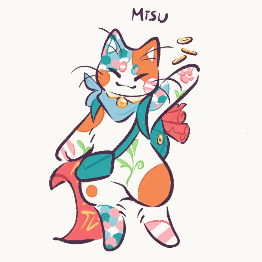 Misu the Lucky Cat by SharonAnimations on DeviantArt Misu the Lucky Cat by SharonAnimations on DeviantArt