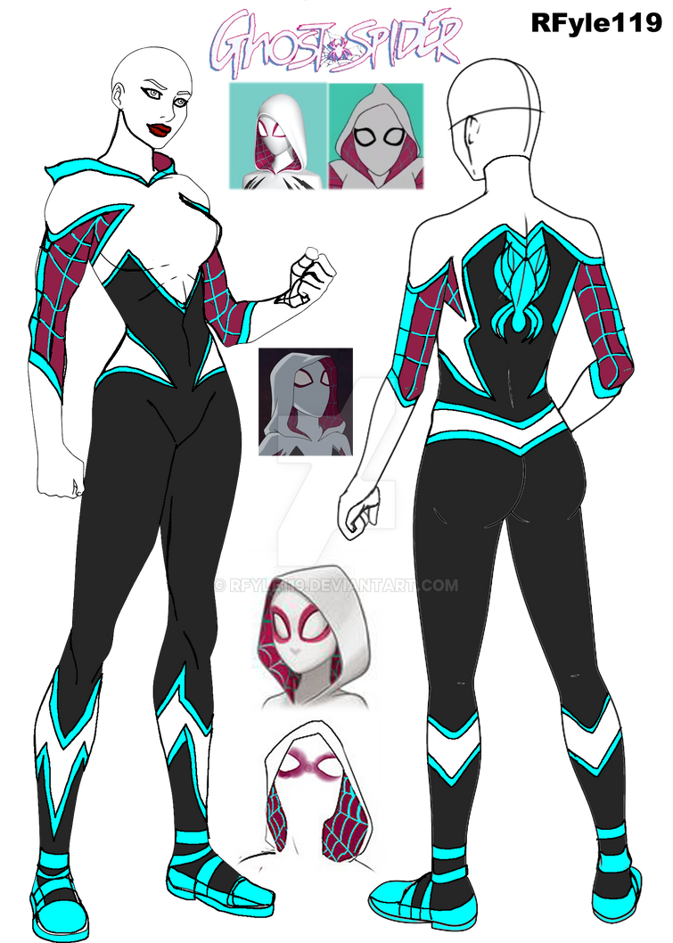 Ghost Spider Oc Version By Rfyle119 On Deviantart