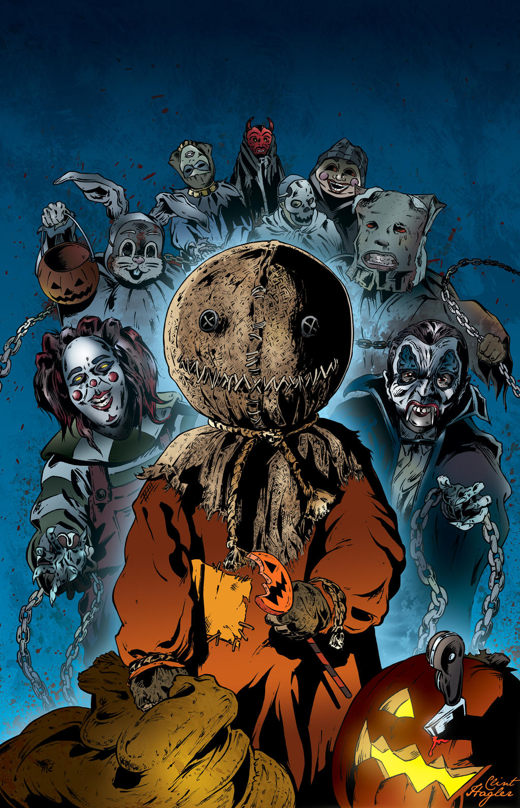 Trick R Treat By Clinthagler On Deviantart