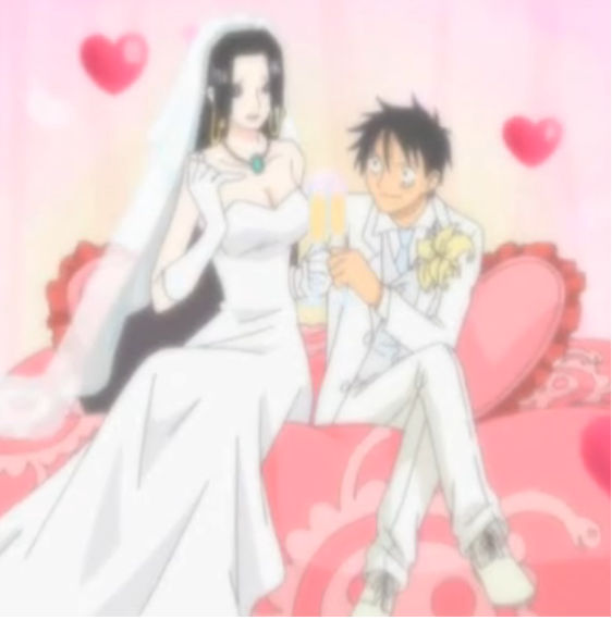 Boa And Luffy By Lexzly On Deviantart