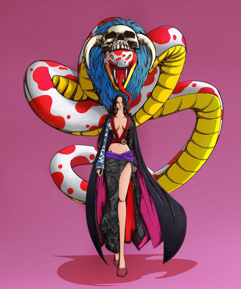 Boa Hancock Fan Art One Piece By Mandeok777 On Deviantart