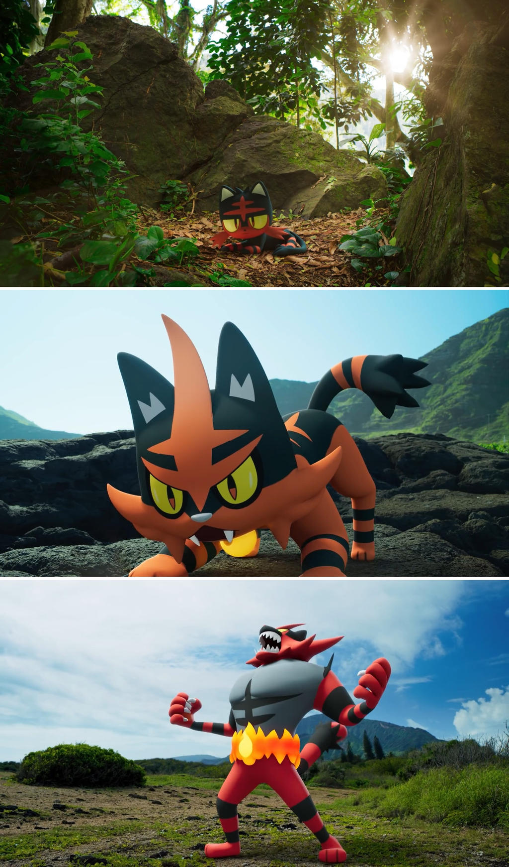 Alolan Starter Pokemon 1 By Luvus 7 On Deviantart
