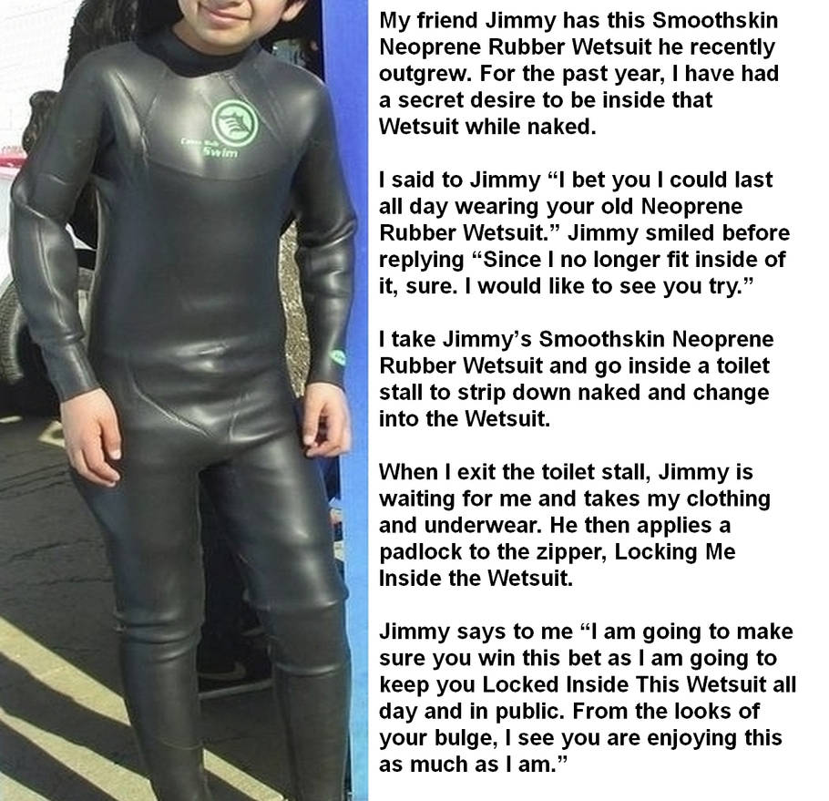 Bet Gone Wrong Getting Locked Inside This Wetsuit By Masterandmargarita