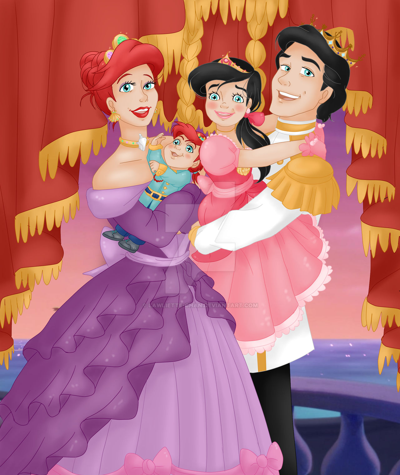 Chinese Portrait Family : Shang/Mulan by Lawliette-chan on DeviantArt Chinese Portrait Family : Shang/Mulan by Lawliette-chan on DeviantArt