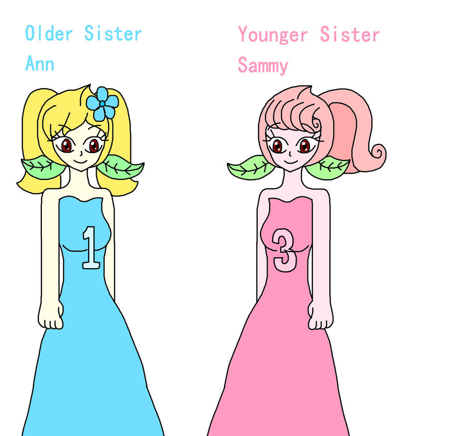 Peach Sister Ann And Sammy By Vinaxiuzhen On Deviantart