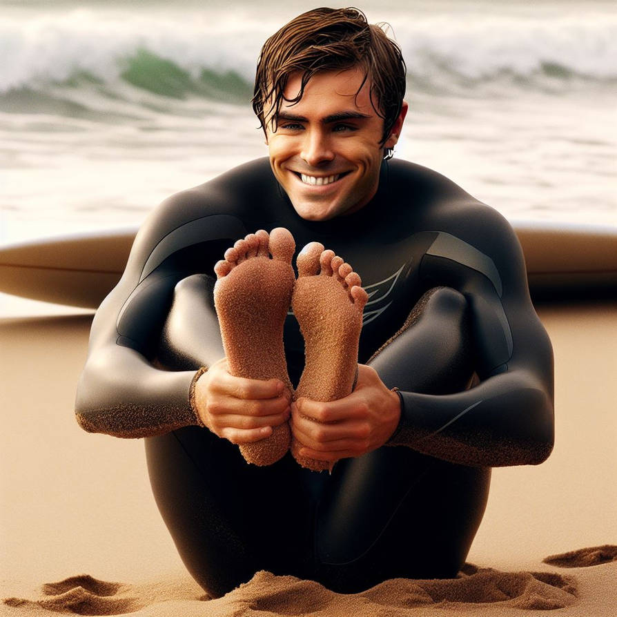 Surfer Efron Feet Fun 6 By Wetsportsevans On Deviantart