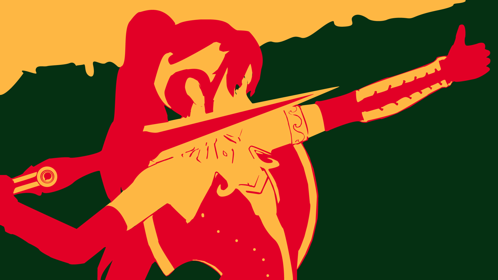 Rwby Pyrrha 3 Colour By Tgoi Darren On Deviantart