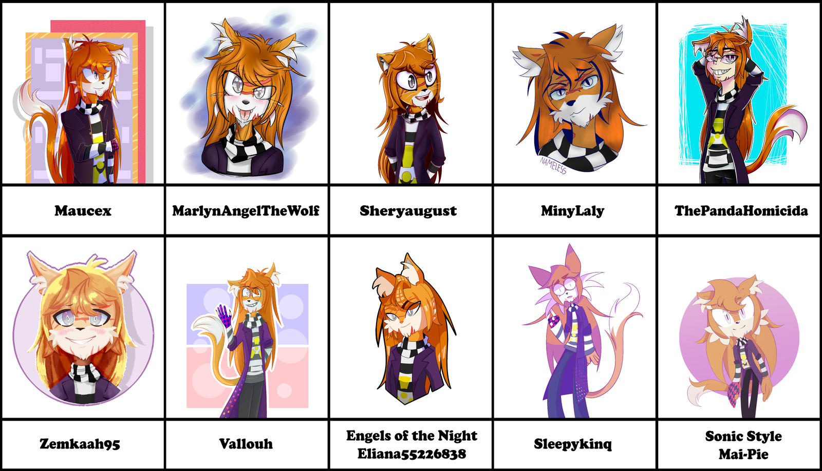10 Styles Challenge by Maullex on DeviantArt 10 Styles Challenge by Maullex on DeviantArt