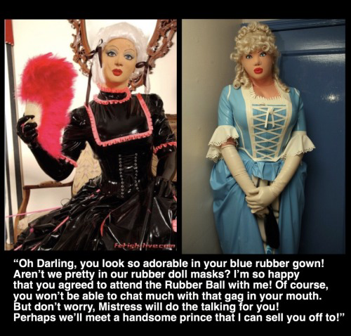Dolls At The Rubber Ball By Satinslut093 On Deviantart