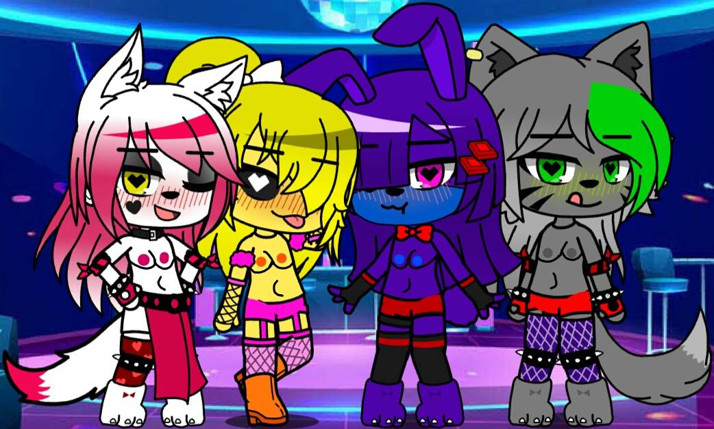 My Sexy Fnia Ocs By Benthebraixen219 On Deviantart