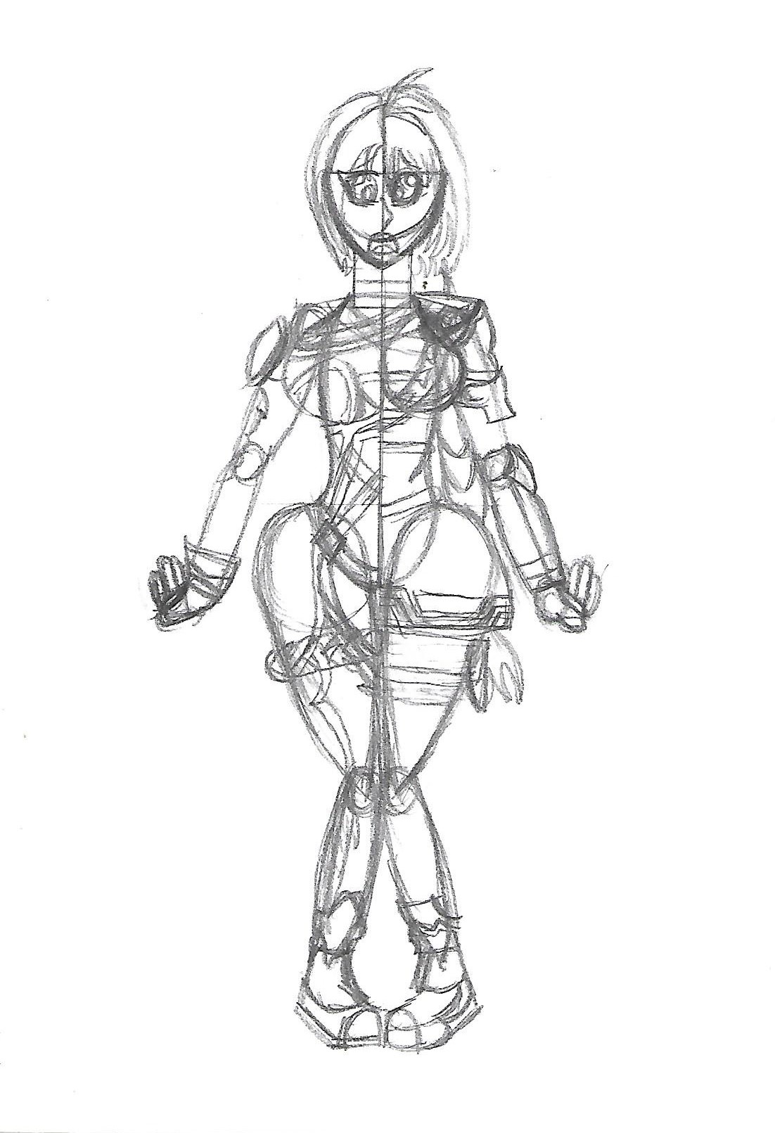 Ivy Sophitia Halved Fusion Sketch By Mariobrosfan83 On Deviantart