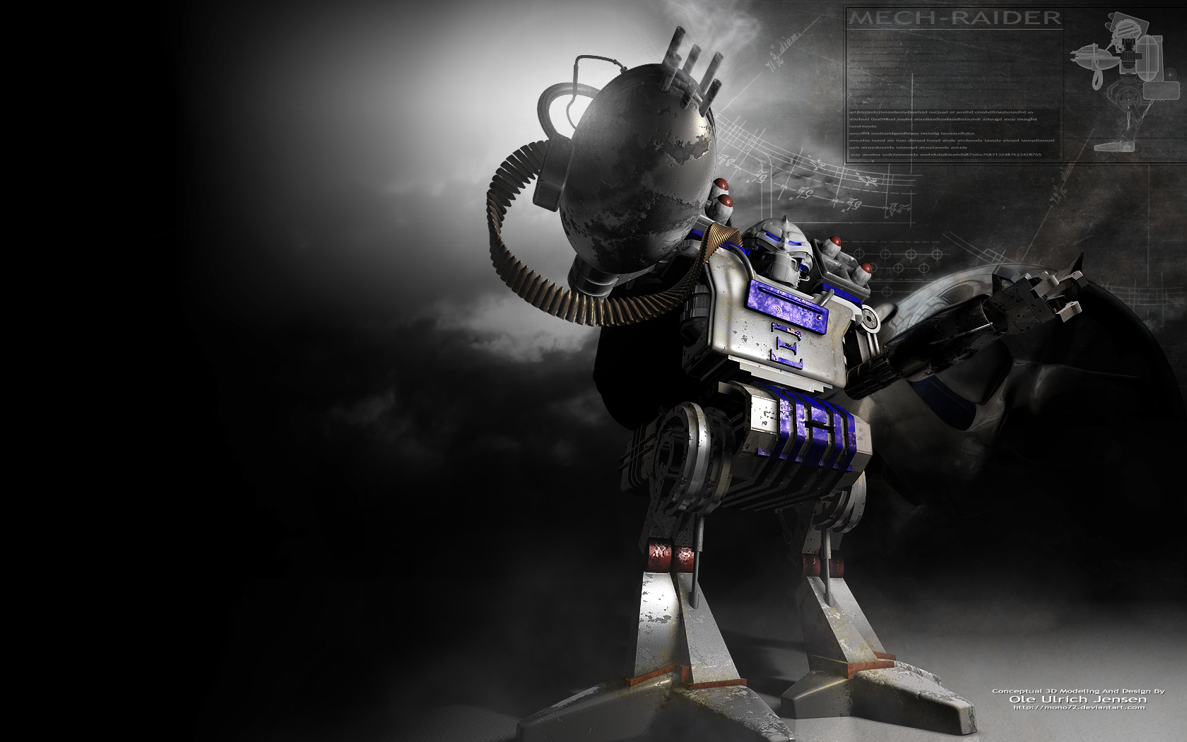 MECH-Raider by MoNo72 on DeviantArt