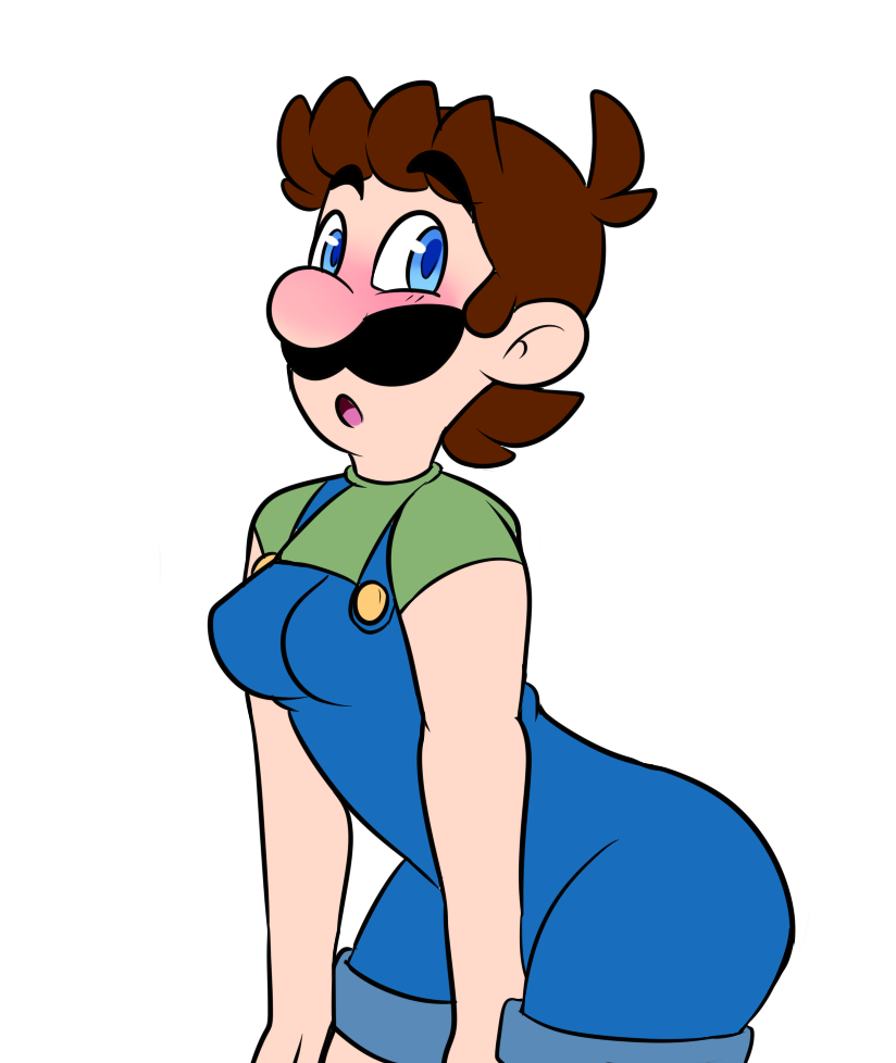 Sexy Luigi By Patchydragon On Deviantart