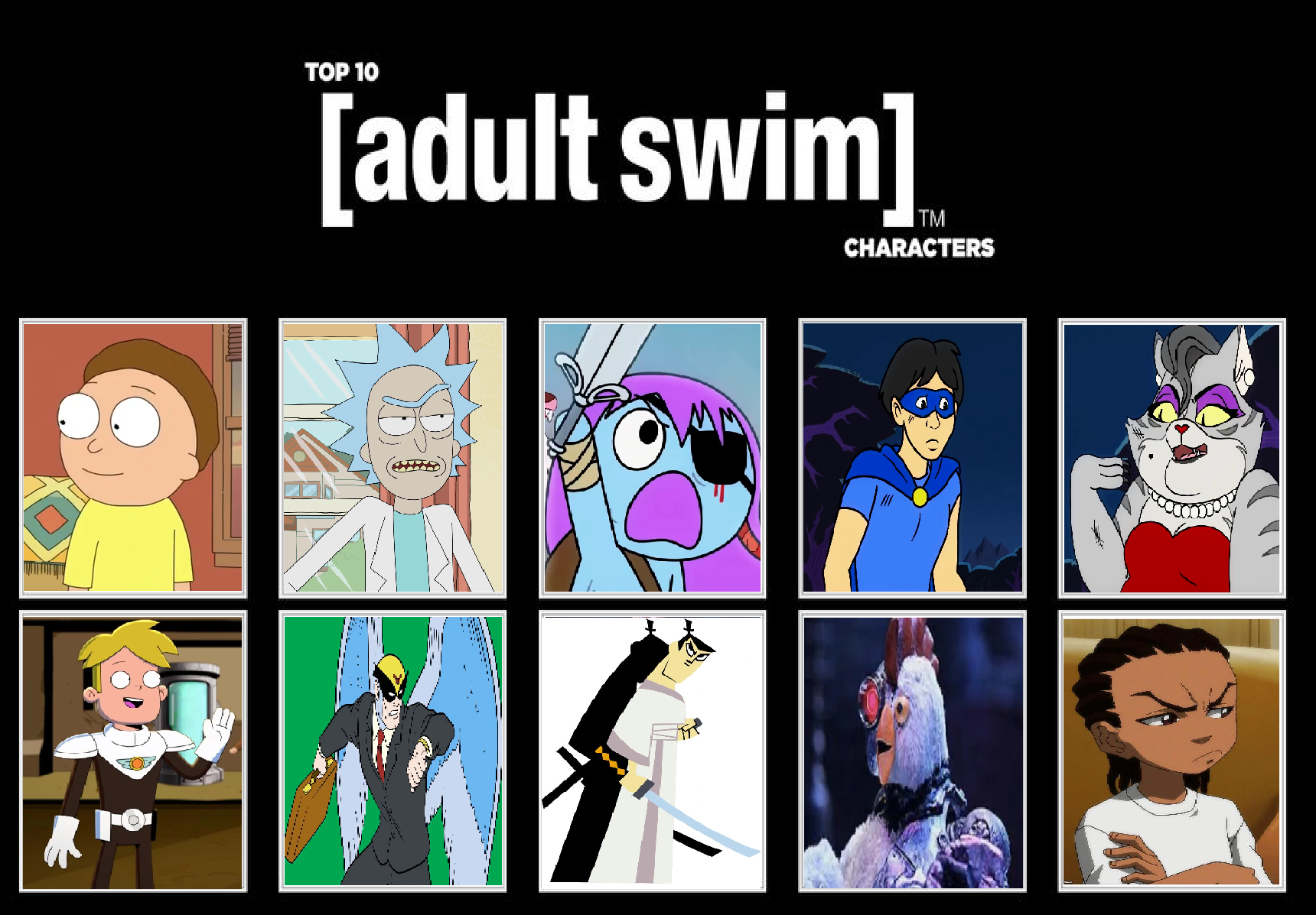 My Top Ten Favorite Adult Swim Characters By Morganthefandomgirl On Deviantart