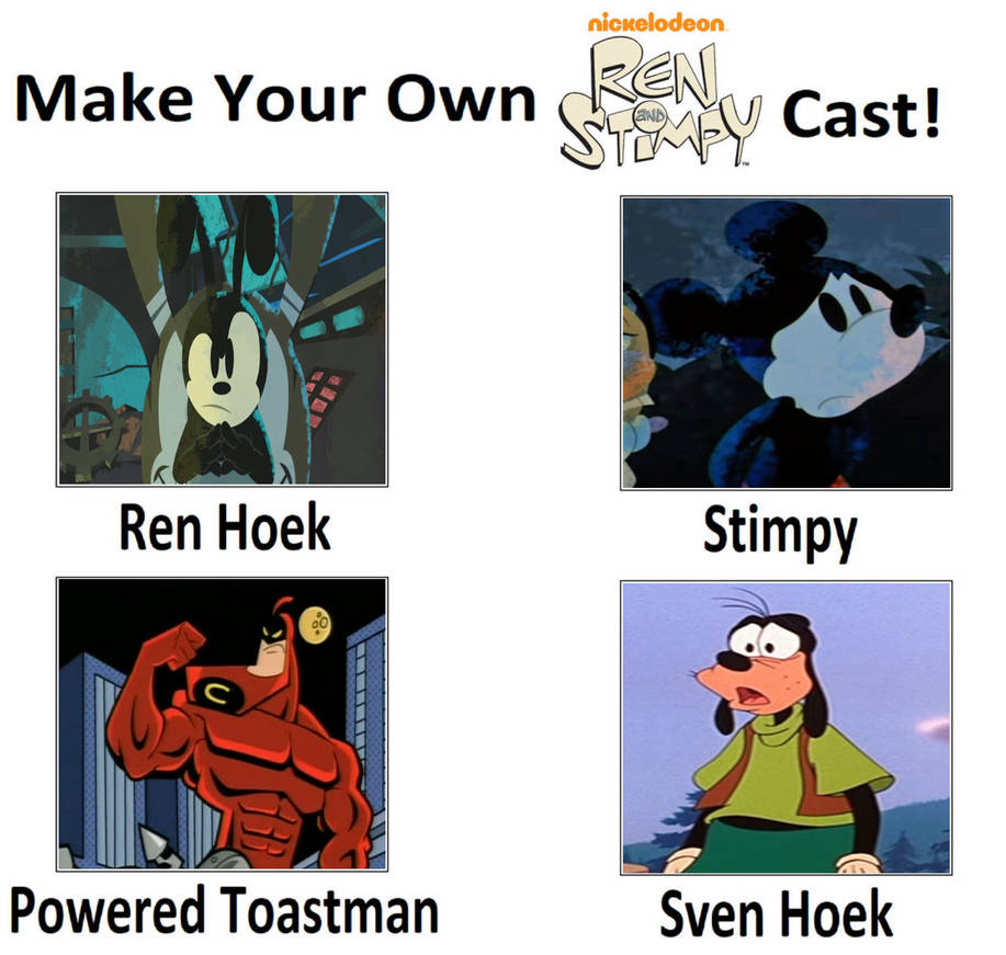 My Ren And Stimpy Cast By Morganthemoviegeek97 On Deviantart