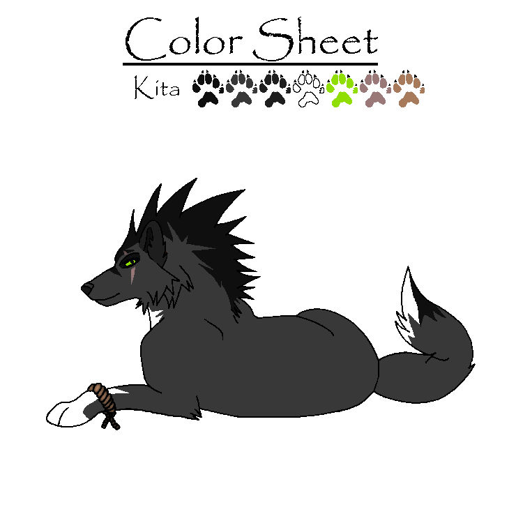 Kita Color Sheet by Ookami-Obsessed on DeviantArt