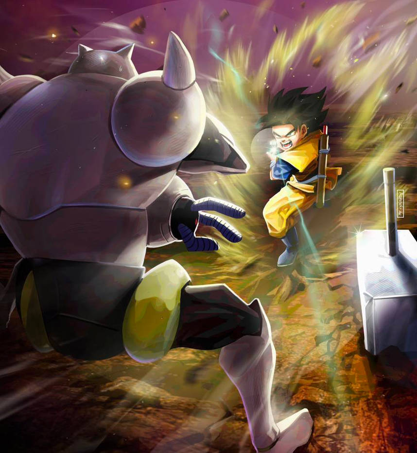 Goku Vs Tamagami 3 By Rolandolongkutoy On Deviantart