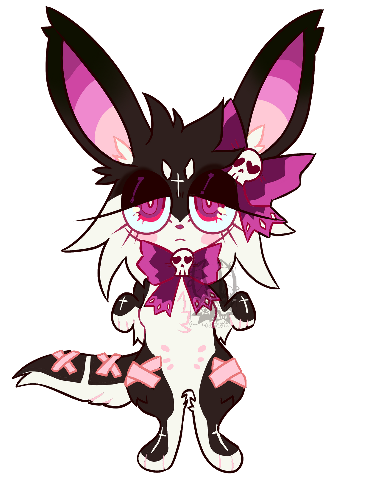 Goth Sylveon Adopt 15offer By Nerakoi On Deviantart