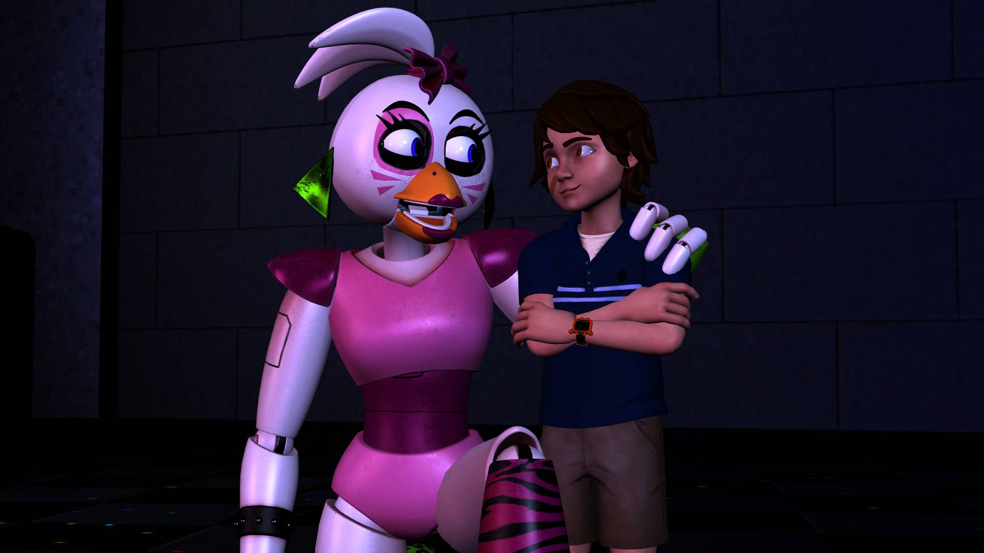 A Mother Hen And Her New Son Sfm Fnaf Sb By Gwenalvarez36 On Deviantart