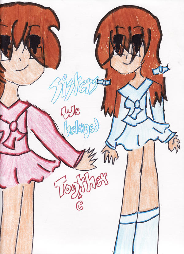 Sisters stay together.... by georginalee on DeviantArt