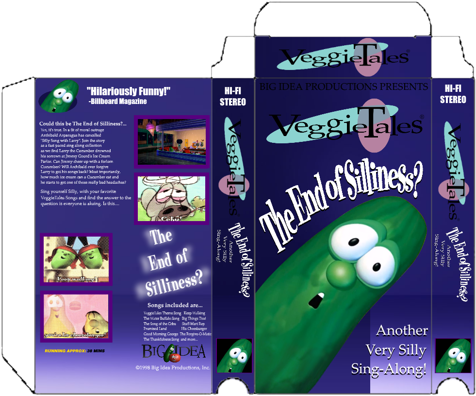 Veggietales The End Of Silliness 2000 Vhs Veggietales The End Of Silliness 2000 Vhs