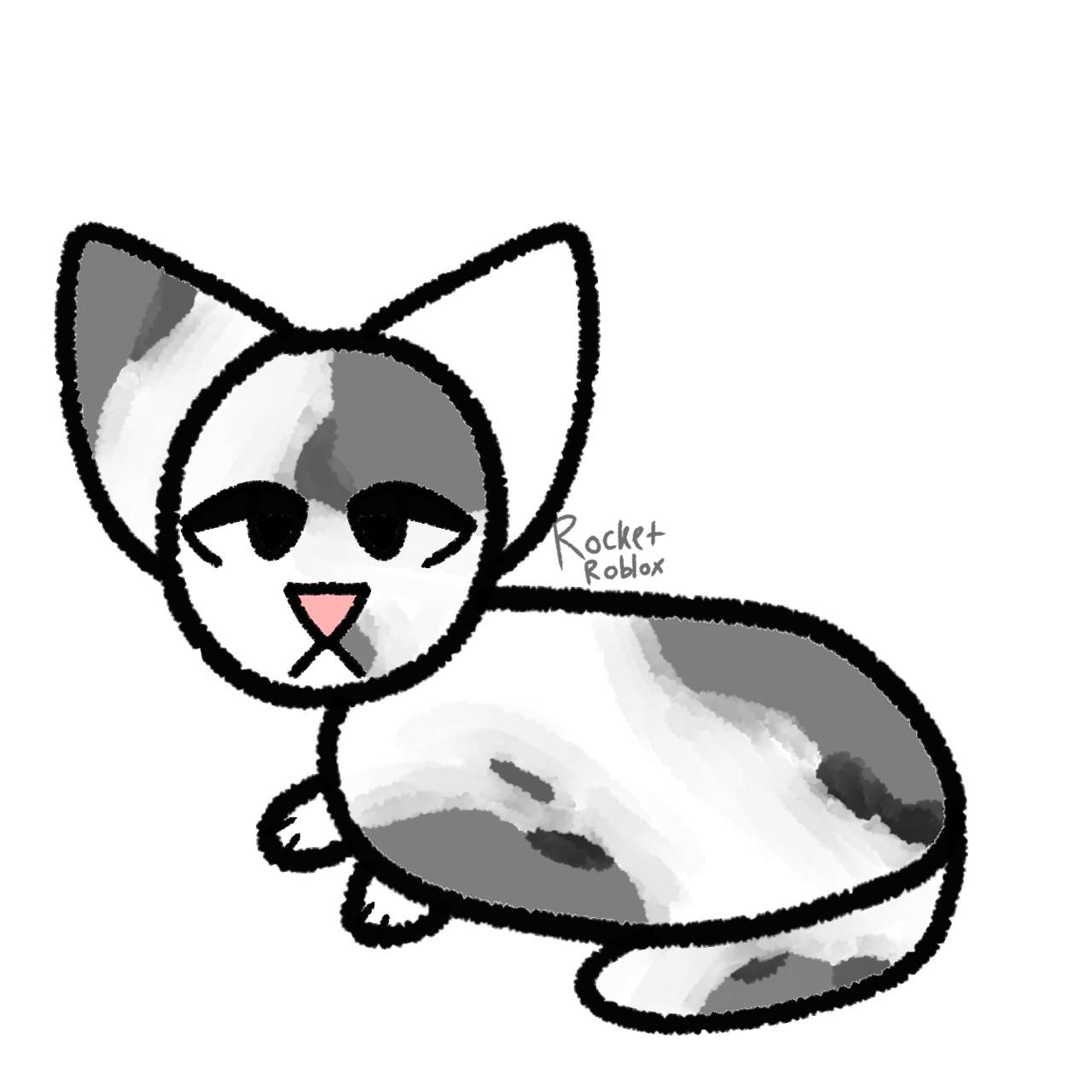 Cat Loaf By Rocketroblox On Deviantart