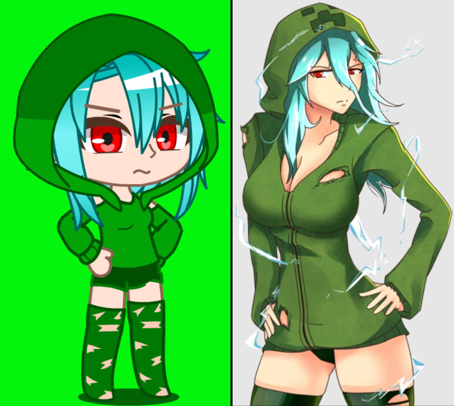 Descargar Charged Cupa Mob Talker Gacha Club By Thelio 123yt On Deviantart