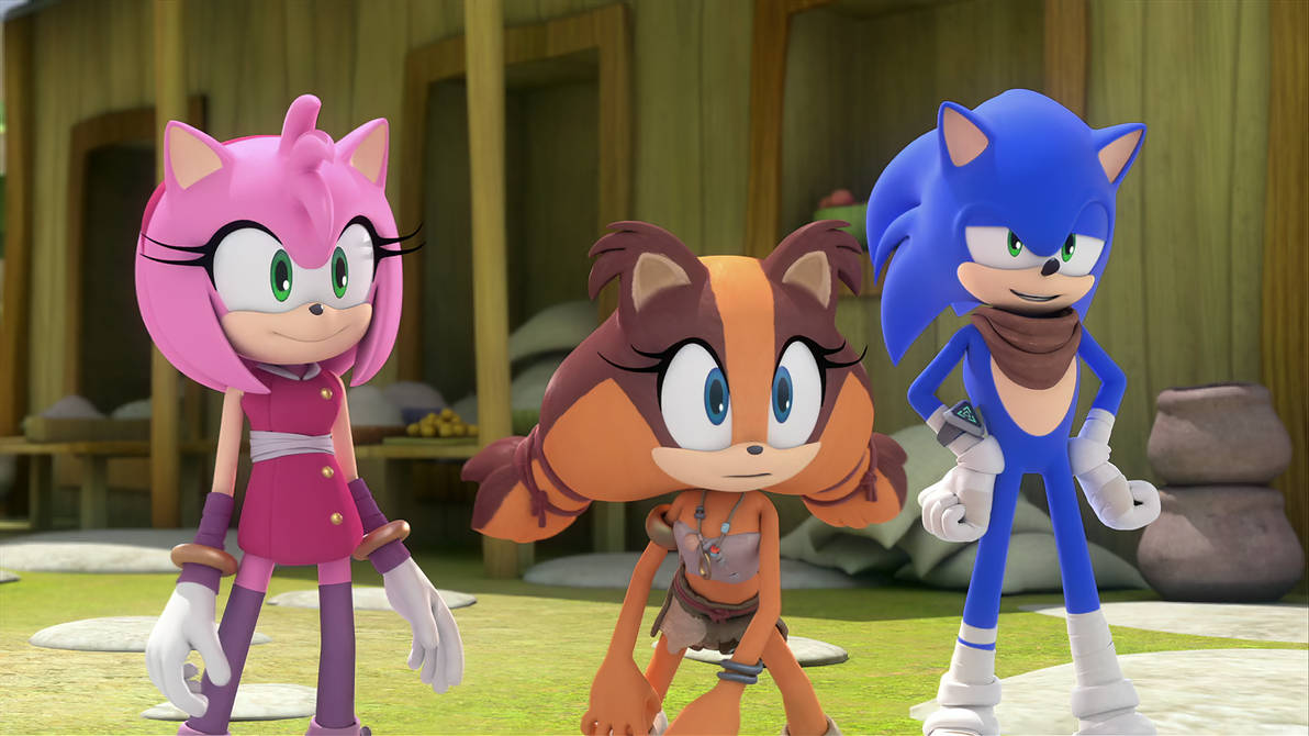 Sonic Boom Sonic Amy Sticks By Sonicboomgirl23 On Deviantart