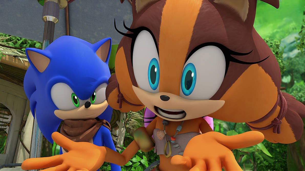 Sonic Boom Sonic And Sticks 05 By Sonicboomgirl23 On Deviantart